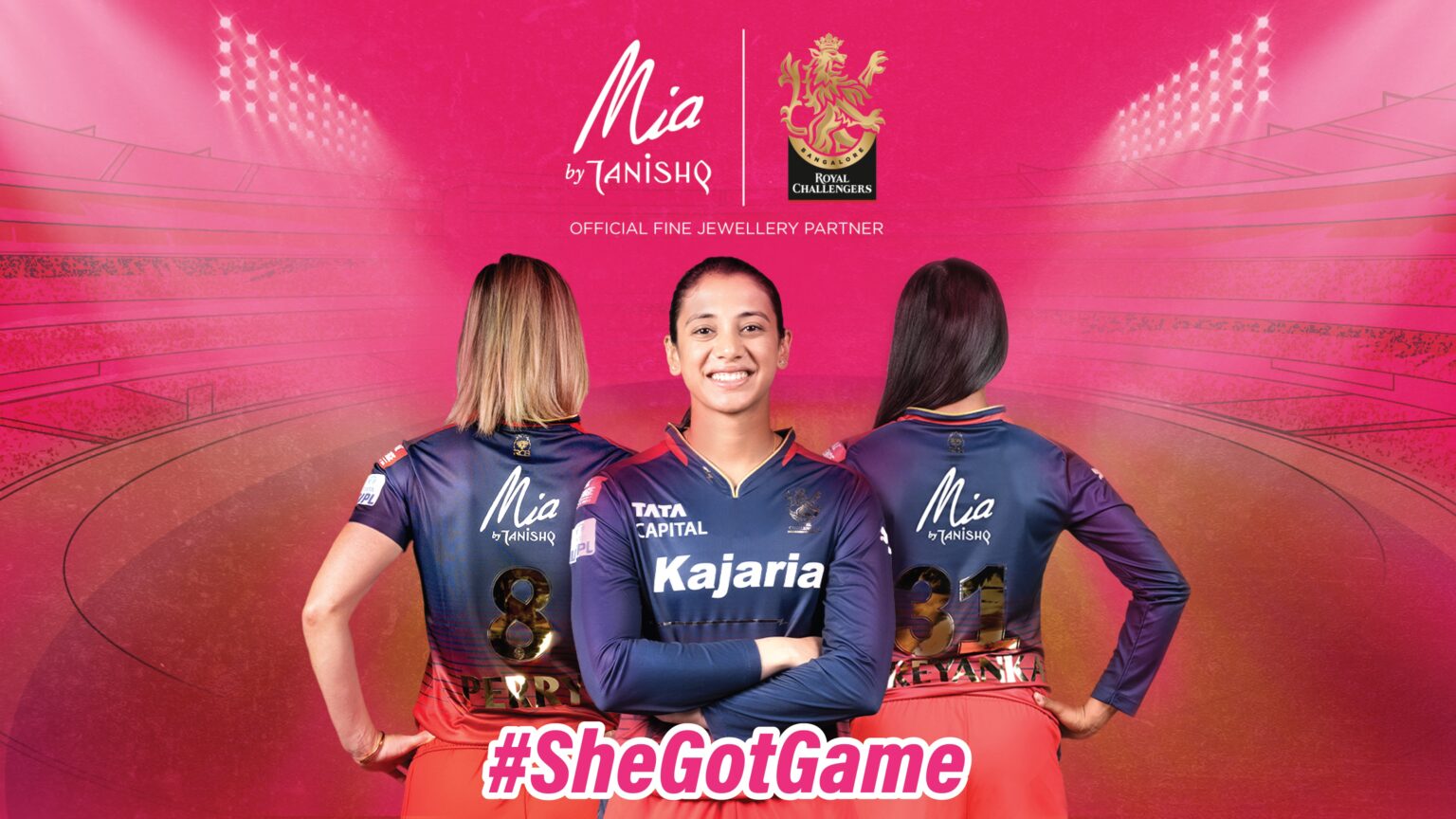 MIA BY TANISHQ RENEWS PARTNERSHIP WITH ROYAL CHALLENGERS BANGALORE'S ...